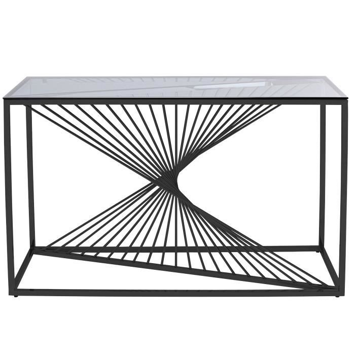 Console Laser 120x40cm noire Kare Design - Cdiscount Maison