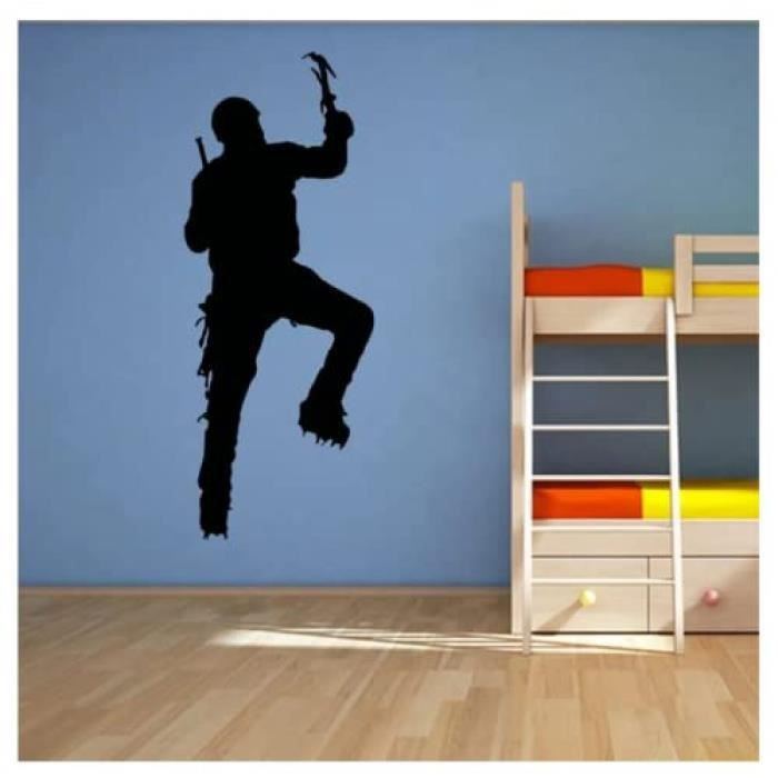 DIY Escalade Grimpeurs Décalque Sports Extrêmes Affiches Vinyle ...