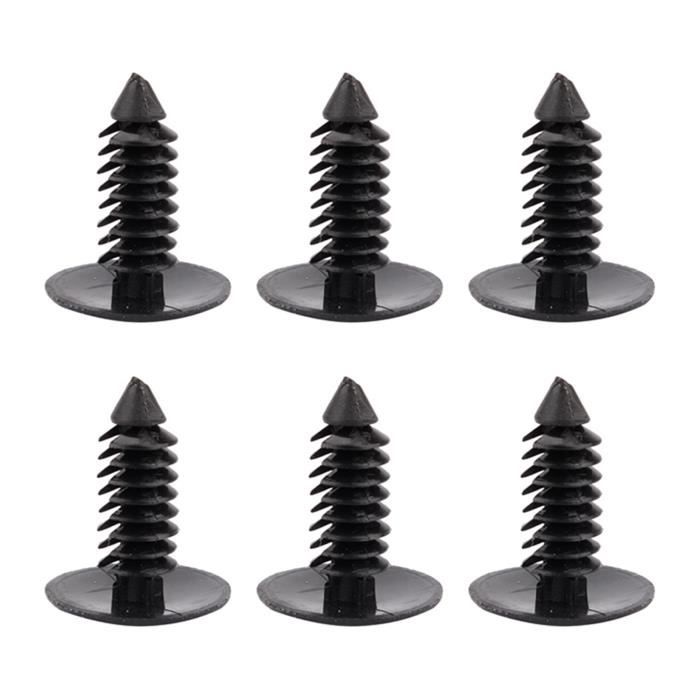Cikonielf Rivet de fixation de garde-boue 100pcs Garniture de porte de ...