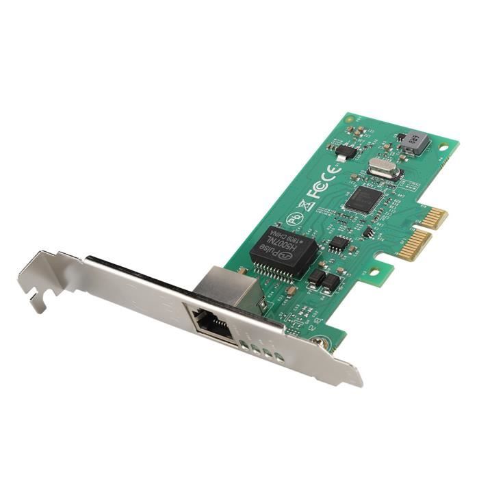 Carte réseau Gigabit Pour carte d'interface réseau Intel 82574-S ...