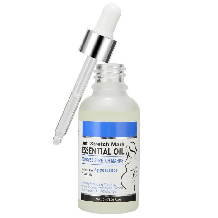 ESTINK Huile de massage vergetures Huile Essentielle de Massage de ...