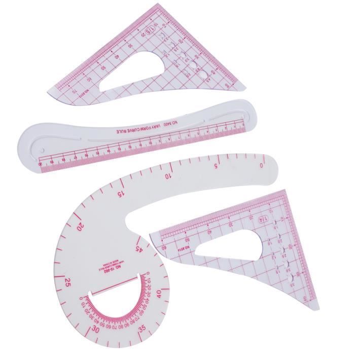 Règle de graduation, règle de courbe de couture, conception de ...