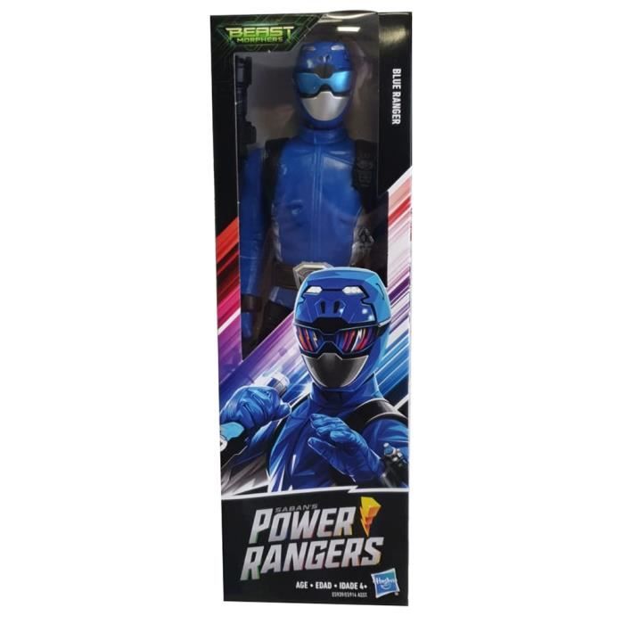 Figurine Power Ranger Beast Morphers Beast-X Ravi bleue 30 cm - HASBRO ...