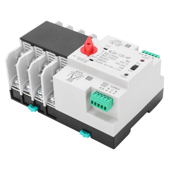Commutateur de transfert automatique - HURRISE - 4P 3-Phase - Boîtier ignifuge - Installation ...