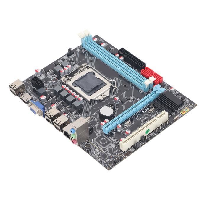 Carte mère LGA 1156 DDR3 MOTHINESSTO - 1 PCIex16 4 SATA2.0 6 USB2.0 ...