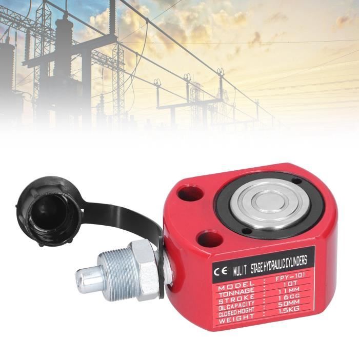 Omabeta Cylindre 20T Cylindre Hydraulique Séparé Ultra‑mince pour Électricité Accessoires ...