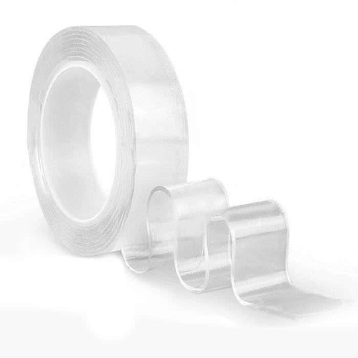 Ruban adhésif double face transparent invisible Ruban amovible sans ...
