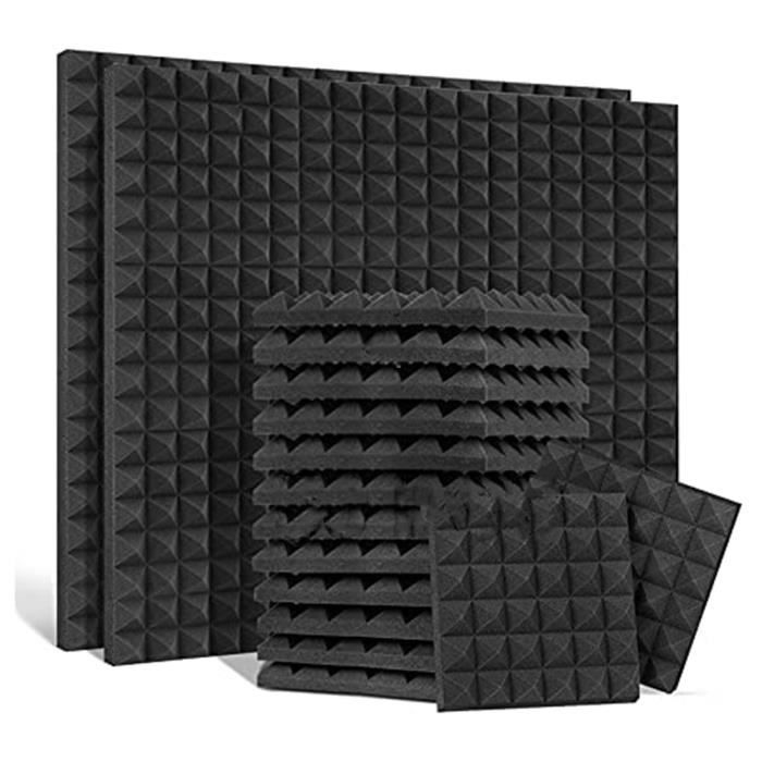 50 Pack Acoustic Panels,Sound Proof Foam Panels,Soundproofing Wedges ...