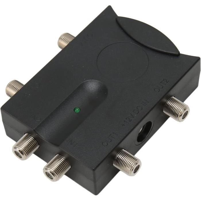 Amplificateur D'Antenne Tv 4 Voies, Bidirectionnel Sans Perte 2 En 4 ...