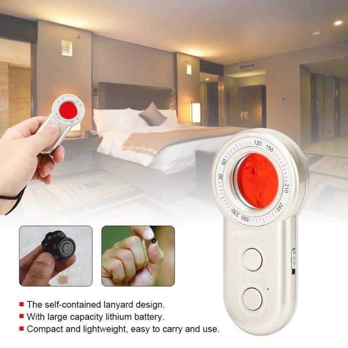 Détecteur de caméra - VBESTLIFE - Anti-espion - Alarme antivol ...