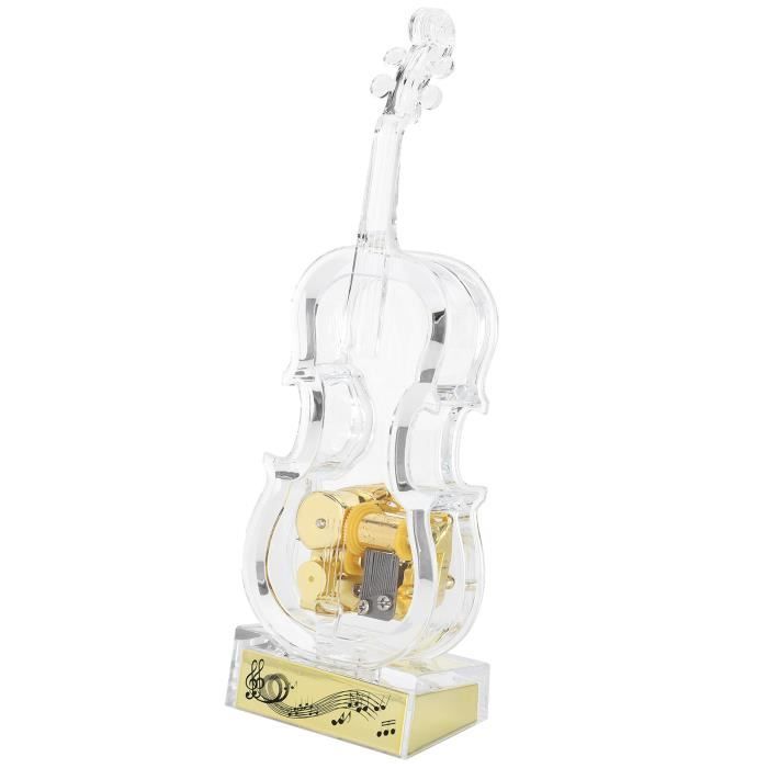 YOSOO Music Box, Cello Shaped Birthday Gift Music Box Ornament, Home ...