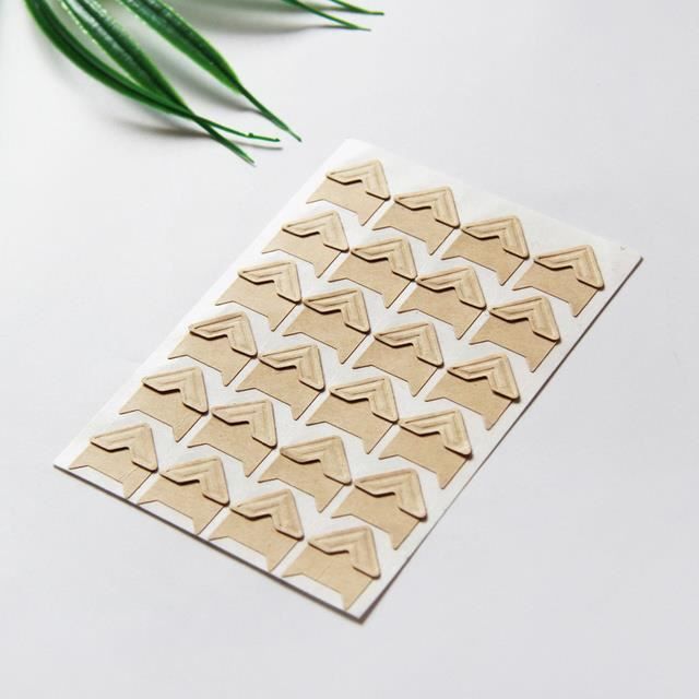 Album photo,5Pcs Corner Stickers--Mini Album Pour Appareil Photo Instax ...