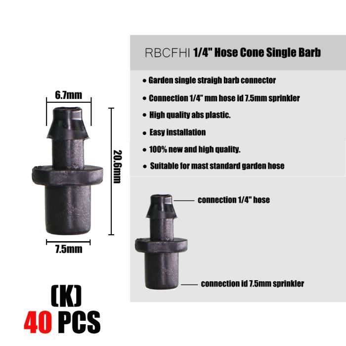 BRUMISATEUR D'ARROSAGE,vert clair--connecteur'irrigation de jardin ...