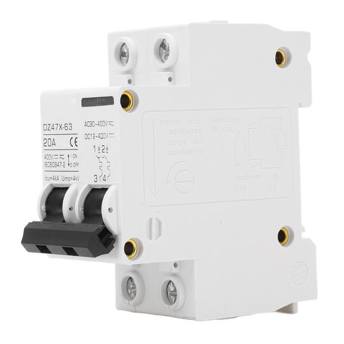 Zerone Disjoncteur domestique Disjoncteur Protection contre les surcharges disjoncteur PV à ...