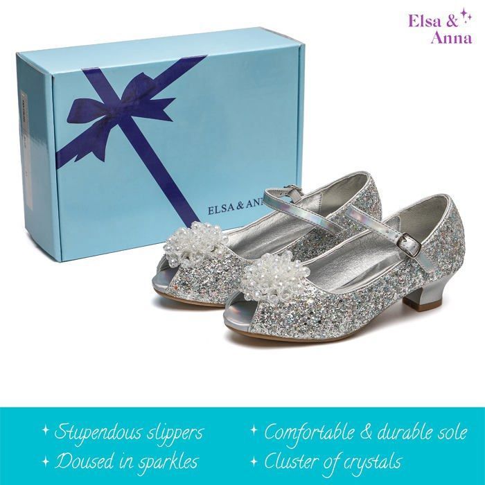 Ballerine Elsa - anna ® - Ballerines Princesse Reine de Neiges - SIL24 ...