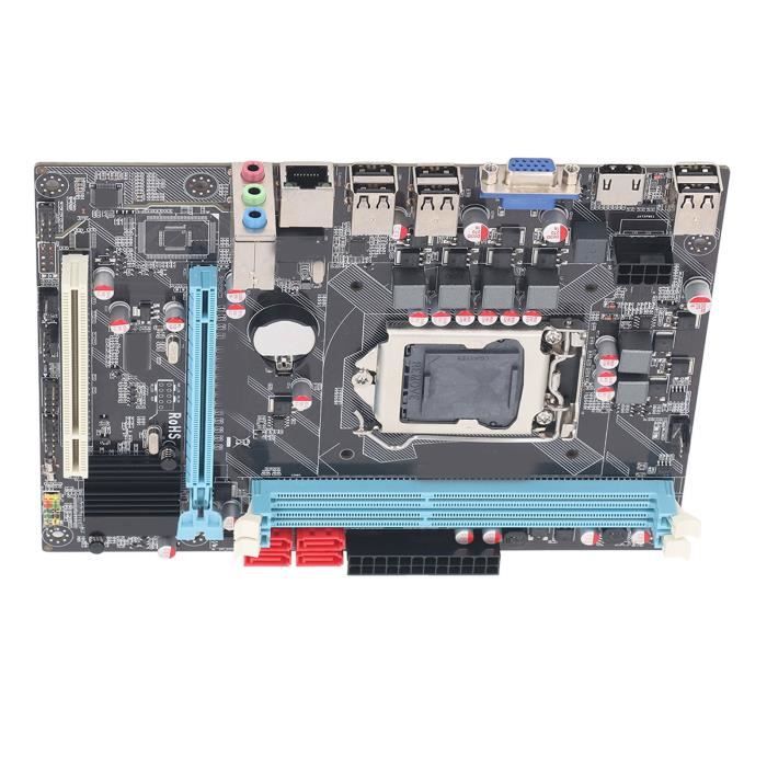 Carte mère LGA 1156 DDR3 MOTHINESSTO - 1 PCIex16 4 SATA2.0 6 USB2.0 ...