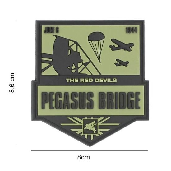 PATCH / ECUSSON 3D PVC PEGASUS BRIDGE - Cdiscount Beaux-Arts et Loisirs créatifs