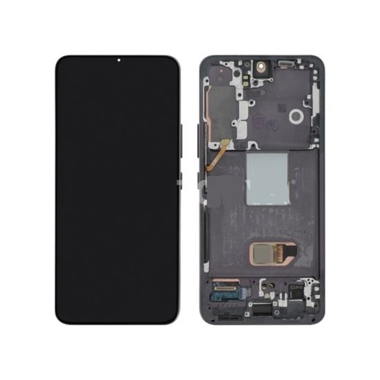 Original Ecran LCD Complet Noir Sur Châssis Pour Samsung Galaxy S22 (S901B) Relife - Cdiscount ...