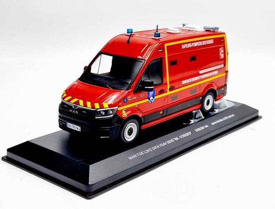 AMBULANCE MAN TGE L2H2 GIFA VSAV DES SAPEURS POMPIERS DU SDIS 88 1/43 ...