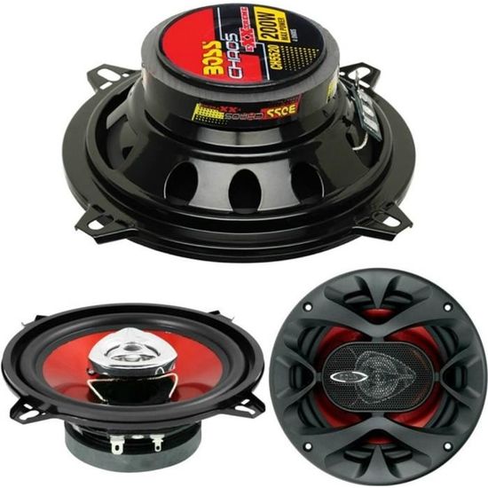 BOSS AUDIO CH5520 haut parleur diffusant coaxial 2 voies 13,00 cm 130 mm 5" 200 watt rms 400 ...