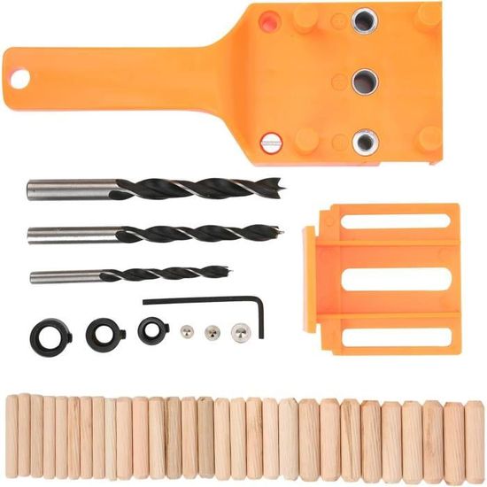 Guide Perceuse Trous Goujon Bois, Gabarit Tourillon Perçage Cheville ...