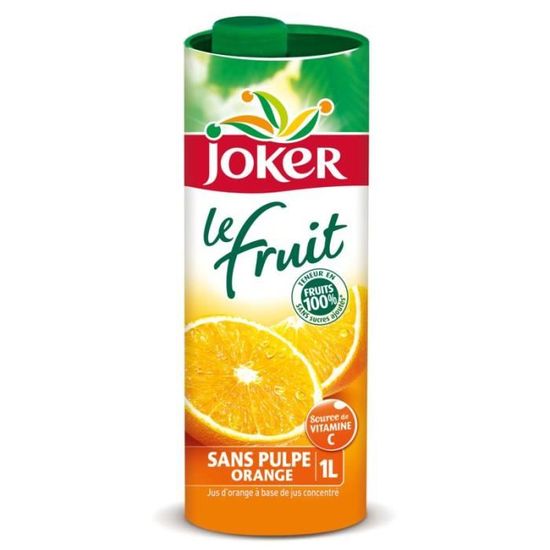 Jus d'orange à base concentré 1l - Cdiscount Au quotidien
