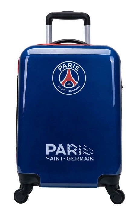 Valise Cabine - Paris Saint-Germain - 19 Pouces - Couleur Bleu - 100% ...