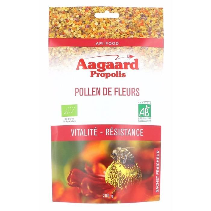 Pollen de fleurs bio pur - 200 gr - Cdiscount Santé - Mieux vivre