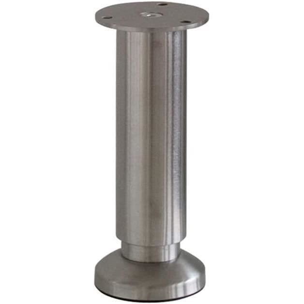 Pied de meuble réglable inox h150-165 Ã˜58 mm [578] - Cdiscount Bricolage