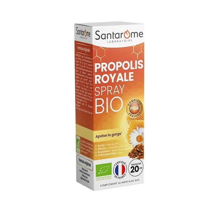 Santarome Bio Spray Propolis Bio Apaise la gorge 20 ml - Cdiscount ...