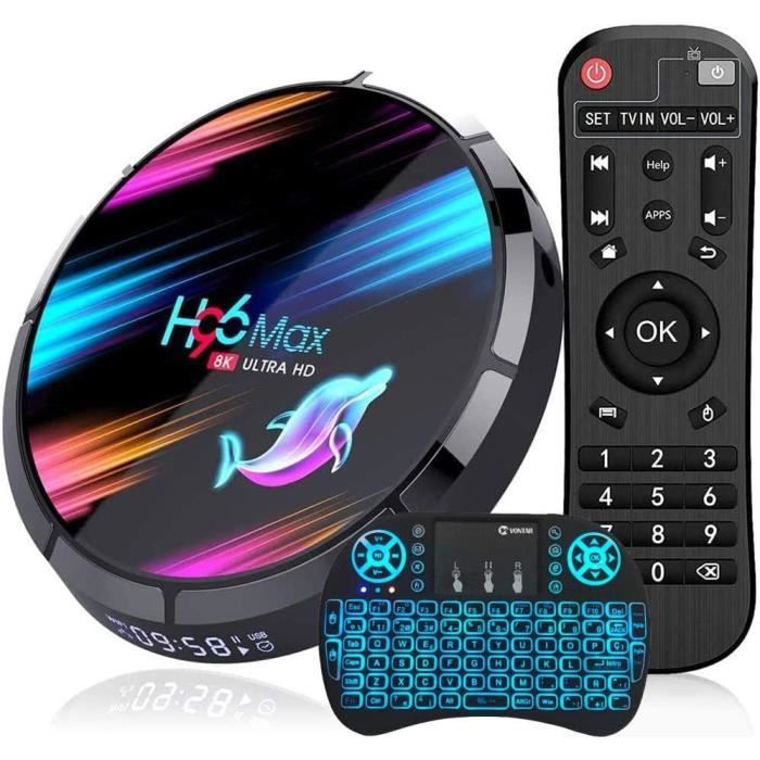 Android TV Box 9.0 4 Go De RAM 128 Go De ROM Set Top Box Smart TV Box ...