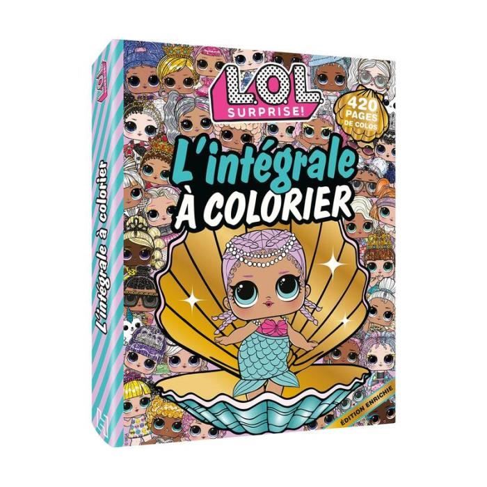 L.O.L. Surprise! - L'intégrale à colorier NED - Cdiscount Jeux - Jouets
