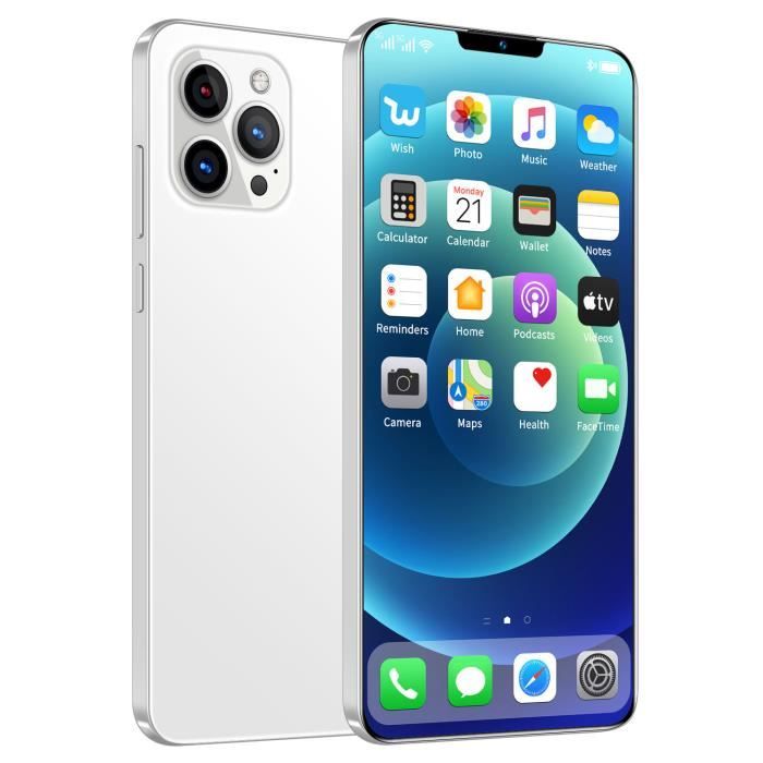 Avec 128GSD Téléphone mobile 5G 12 Go de RAM + 512 Go de ROM 5G 6,7 ...