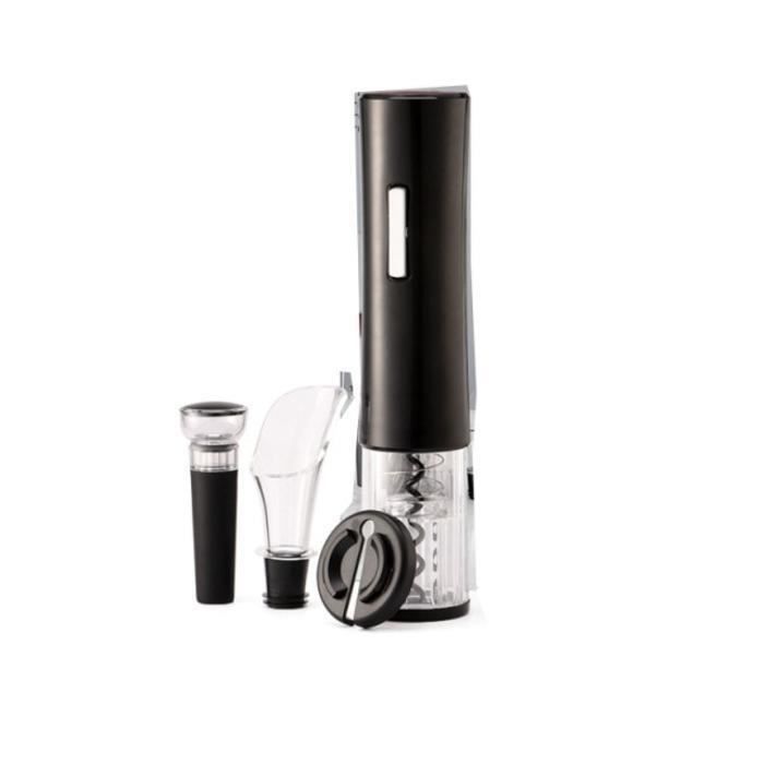 Le noir Ouvre-bouteille à vin Ouvre-bouteille à vin Lame automatique en ...