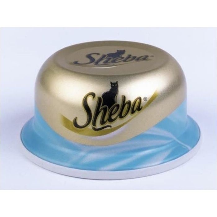 Dôme thon/poisson pour chats 80 g Sheba - Cdiscount