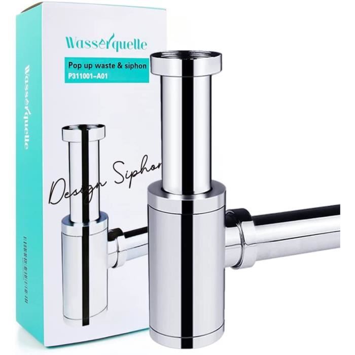 Siphon design de qualité supérieure pour lavabo - Siphon universel99 ...