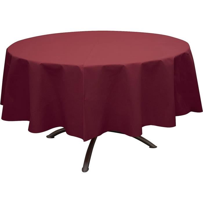 Pro Nappe - Réf. Nt24008I - 1 Nappe Ronde Jetable 240 Cm En Intissé ...