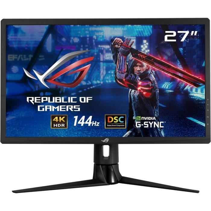Rog Xg27Uqr - Ecran Pc Gaming 27" 4K - Dalle Ips - 144Hz - 1Ms - 3840 X ...