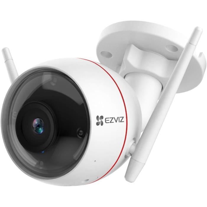 C3W Pro 4Mp Caméra Surveillance Wifi Extérieur Avec 30M Vision Nocturne ...