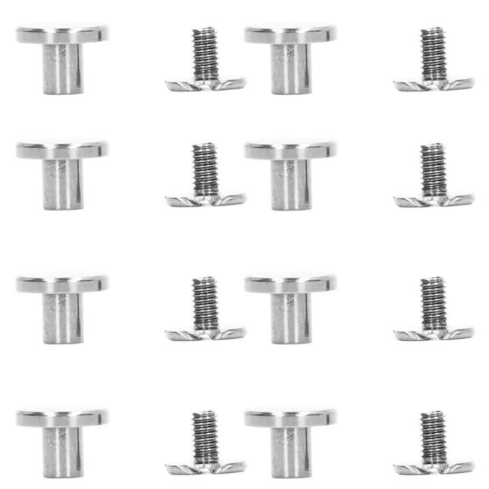 YOSOO Metal Chicago Binding Screws, Binding Screws Assorted Kit 100 ...