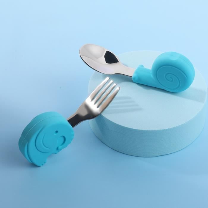 COUVERTS BEBE,straight blue--Ensemble de vaisselle pour bébé ...