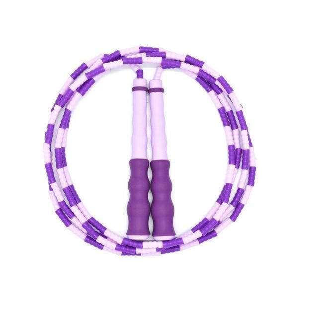 CORDE A SAUTER,Purple--2.8m Skill Jumping Bamboo Jump Rope Pvc ...