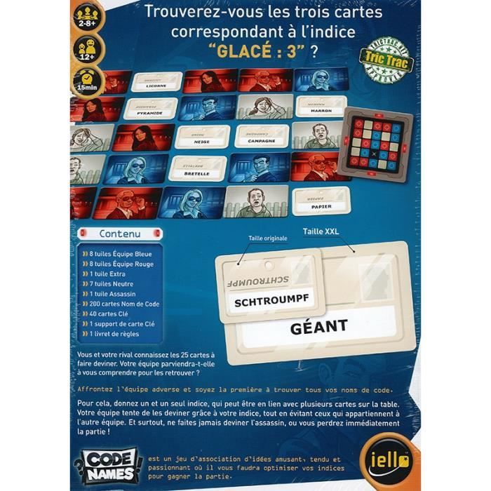 Lot Code Names XXL + Code Names Duo + Code Names Images + 1 Décapsuleur ...
