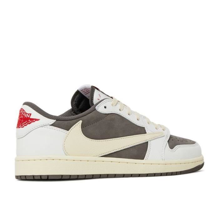 Baskets TRAVIS SCOTT X AIRS-JORDANss 1 LOW OG 'REVERSE MOCHA' Gris ...
