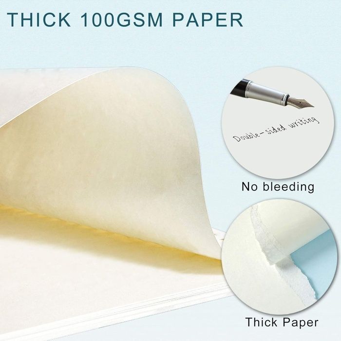 Papier de Rechange A5 Toplive Lot de 3 100GSM Epais 6 Trous 135 ...