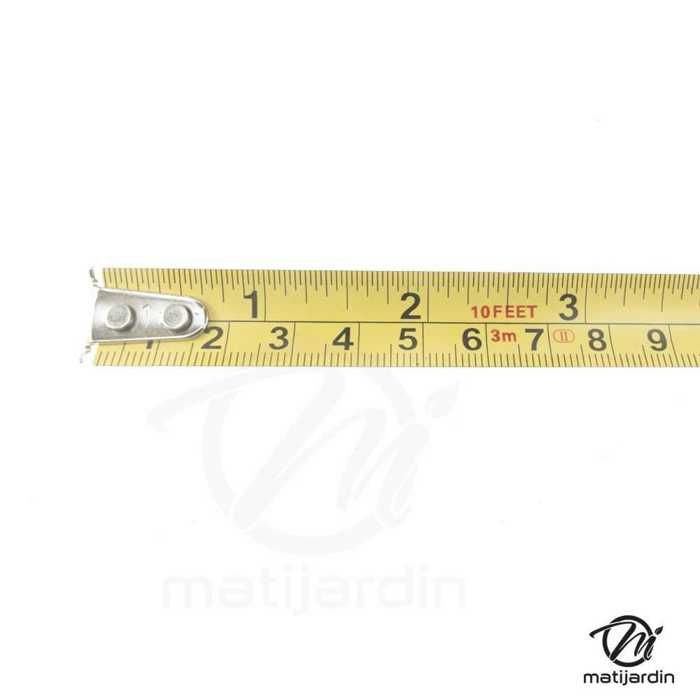 Ruban métrique en acier - 3 m x 16 mm - Fixtec - Cdiscount Bricolage