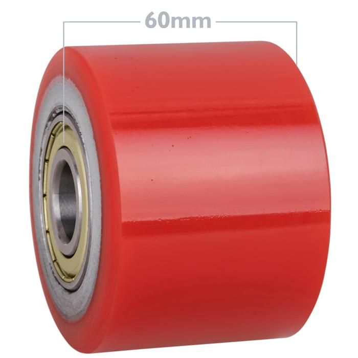 Roue pour transpalette Rouleau pour palette en polyuréthane 80 x 60 mm ...