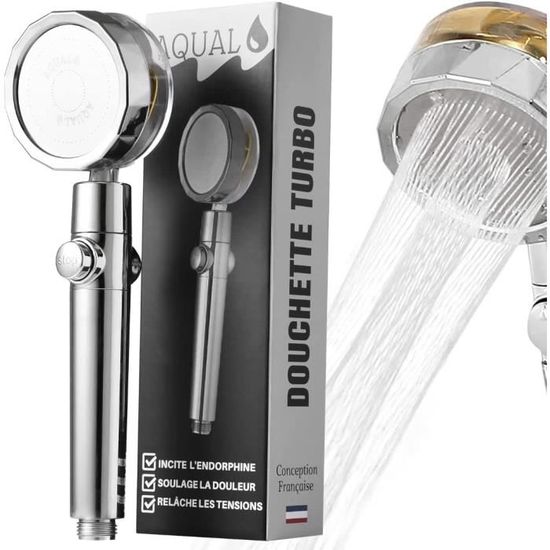 Pommeau De Douche à Main à Hélice Haute Pression Oceanie Buse De Douche