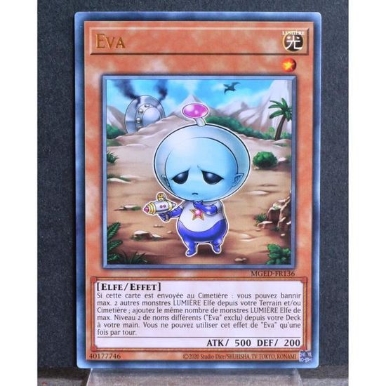 Carte YU-GI-OH MGED-FR136 Eva 2ED NEUF FR - Cdiscount Jeux - Jouets