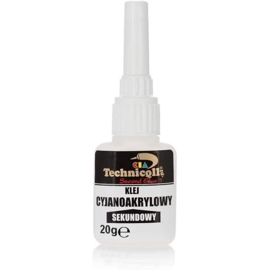 Super glue 20g Colle Cyanoacrylate extra forte instantanée Fabrication ...